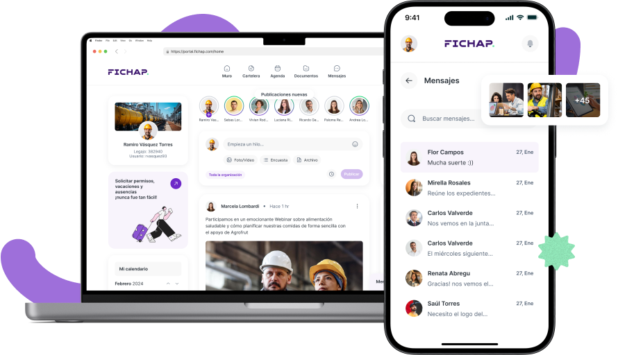 Nuevo Portal del Colaborador en Fichap